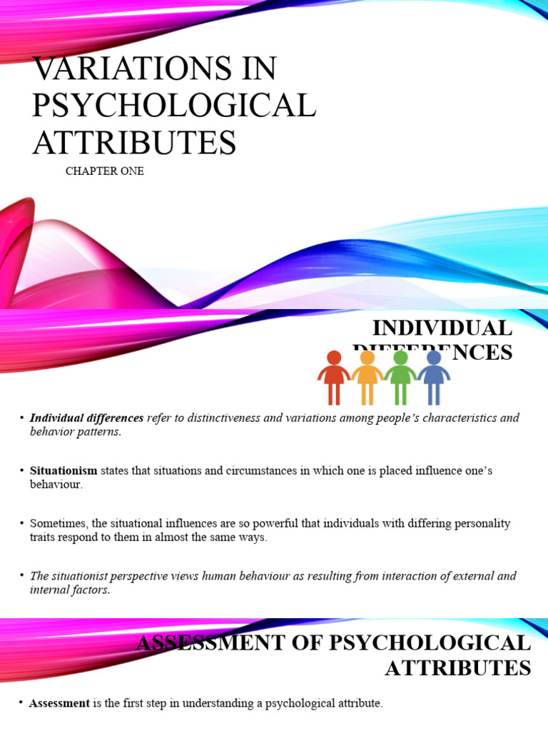 Chap 1 - Variations in Psychological Attributes | PDF | Psychology ...