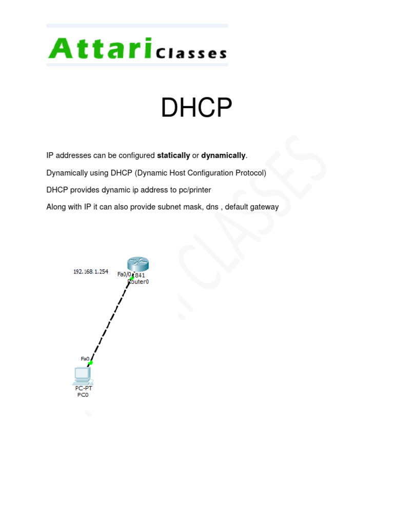 08-dhcp | PDF