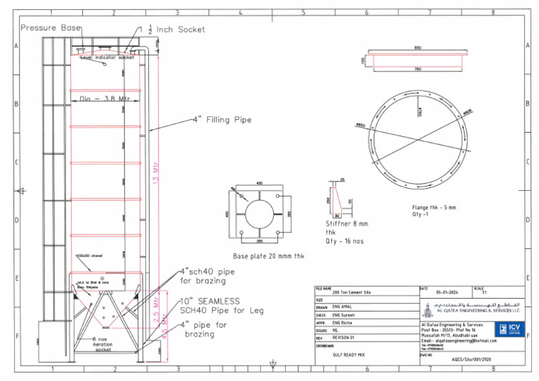 200 Ton Cement Silo | PDF