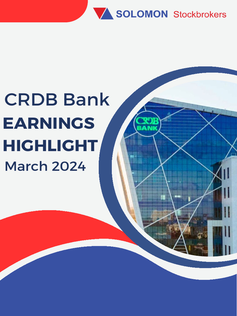 CRDB Financial Highlights With Cover Page | PDF | Banks | Dividend