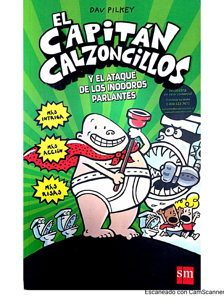 Capitán Calzoncillos cap1-3 | PDF