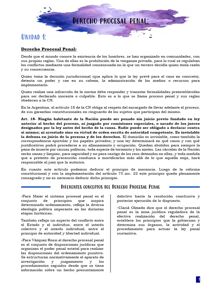 Resumen de Procesal Completo LIBRO | PDF | Jurisdicción | Ley procesal