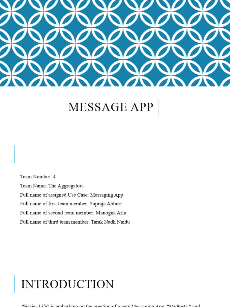 TCP OPR-Presentation | PDF | Mobile App | Behavior