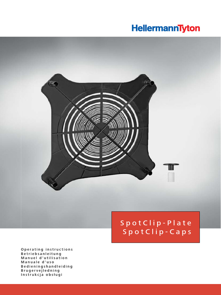 downlight_covers_spotclip_plate_user_manual_gb_de_fr_it_nl_dk_pl ...