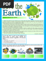 Save the Planet Song Lyrics | PDF | Natural Environment | Pollution