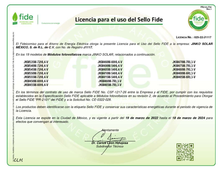 Jk m555m 72hla4 v Sello Fide | PDF