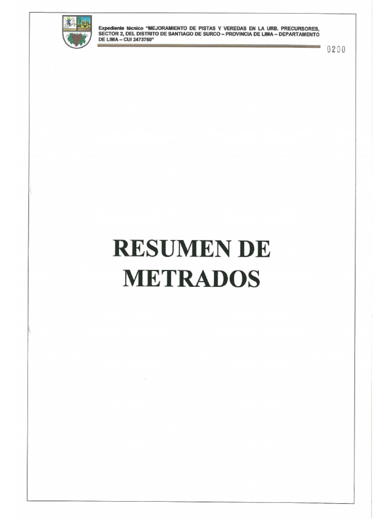 Metrados 20221114 162656 891 | PDF