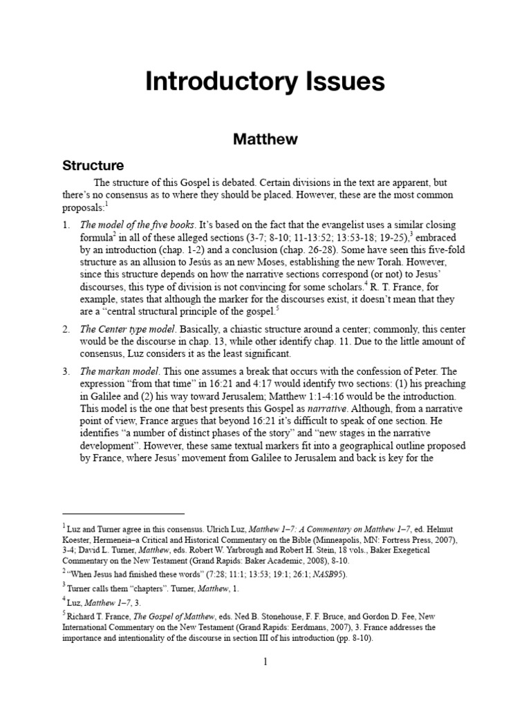 Matthew and Mark | PDF | Gospel Of Mark | Gospel Of Matthew