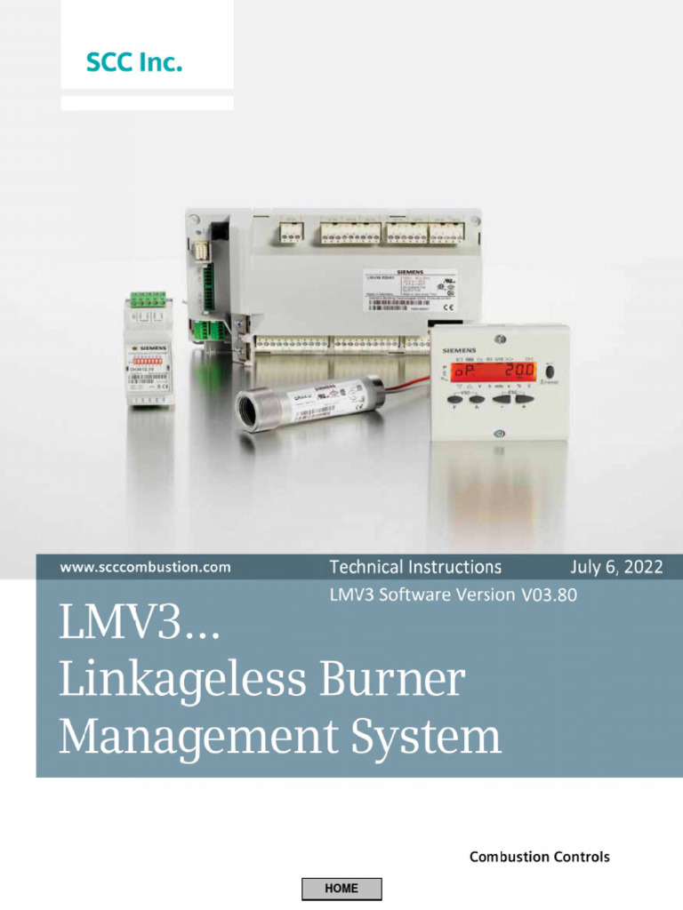 LMV3 Technical Instructions LV3 1000 INDEXED | PDF | Electrical Connector | Valve