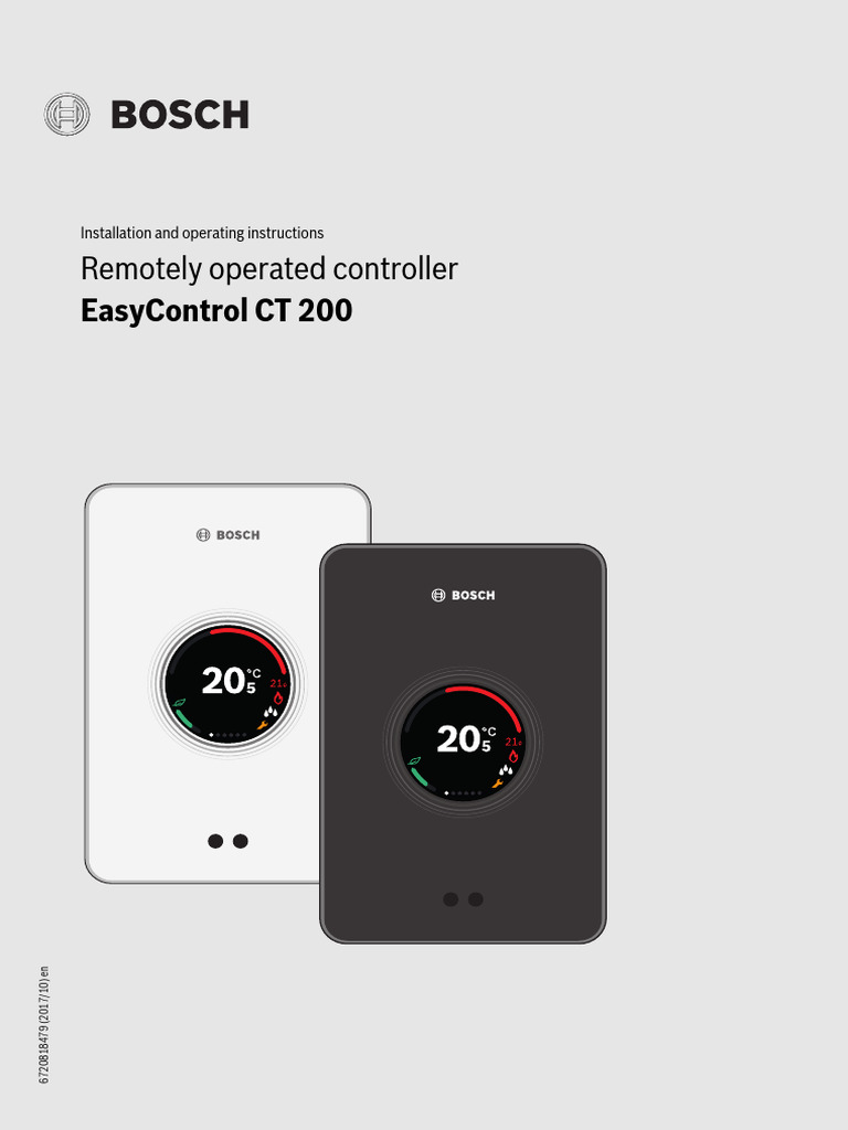 Bosch Easycontrol Installation Manual | PDF | Wi Fi | Computer Network