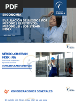Evaluación del Método JSI en Ergonomía | PDF