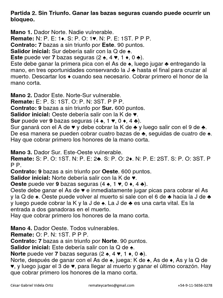 Solución Partida 2 | PDF