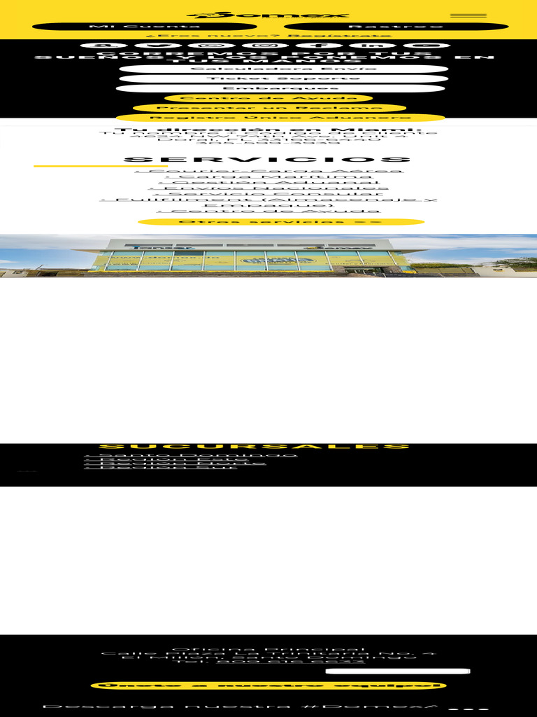 Servicios de Envío y Logística Domex | PDF