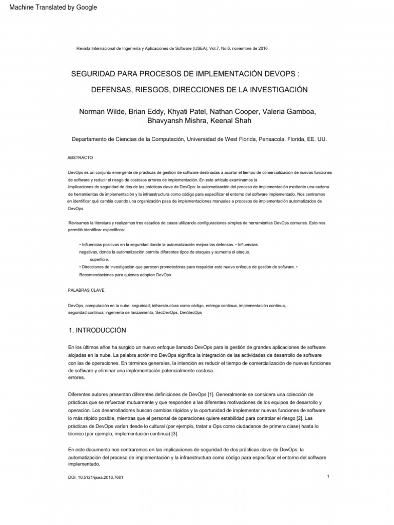 Security For Devops Deployment Processes Defenses | PDF | Computación ...