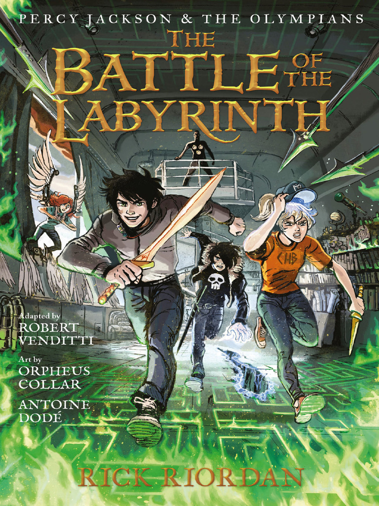 The Battle of The Labyrinth Graphic Novel | PDF