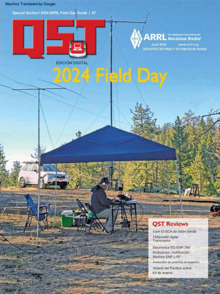 QST Magazine 06 2024 - Hojas (001-027) Parte 1 | PDF | Antena (Radio ...