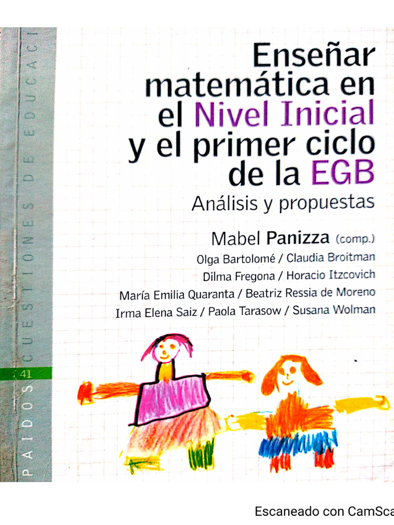 Conceptos Básicos de La Teoría de Situaciones Didácticas. Panizza, M ...