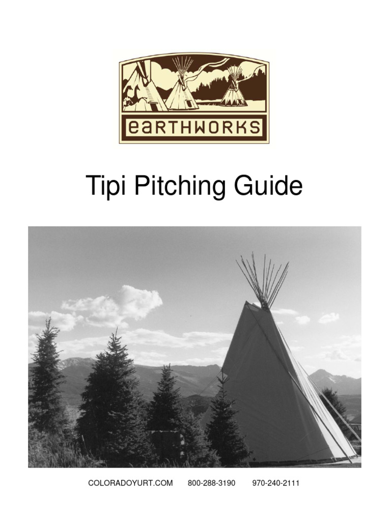 Tipi Pitching Guide | PDF | Knot