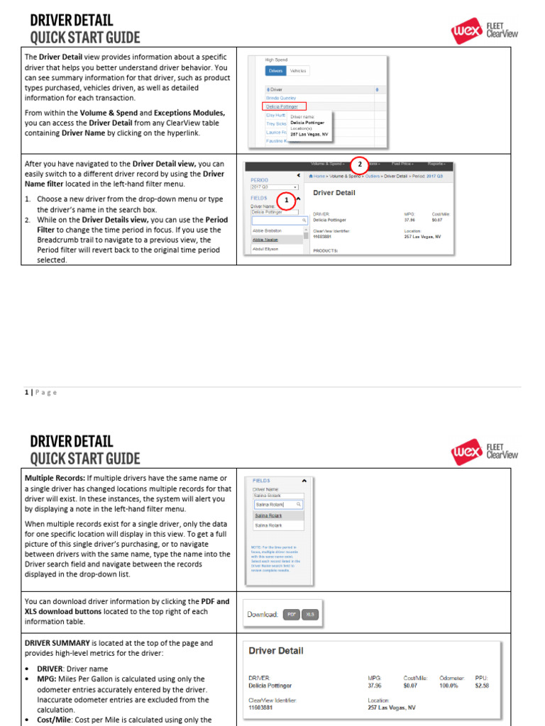 Driver Details Quick Start Guide | PDF | Computing | Software