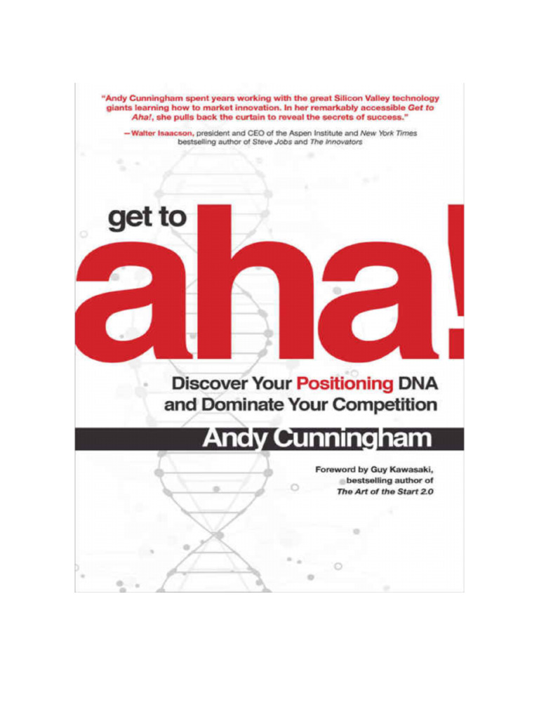 Get To Aha - Andy Cunningham | PDF | Marca | Marketing