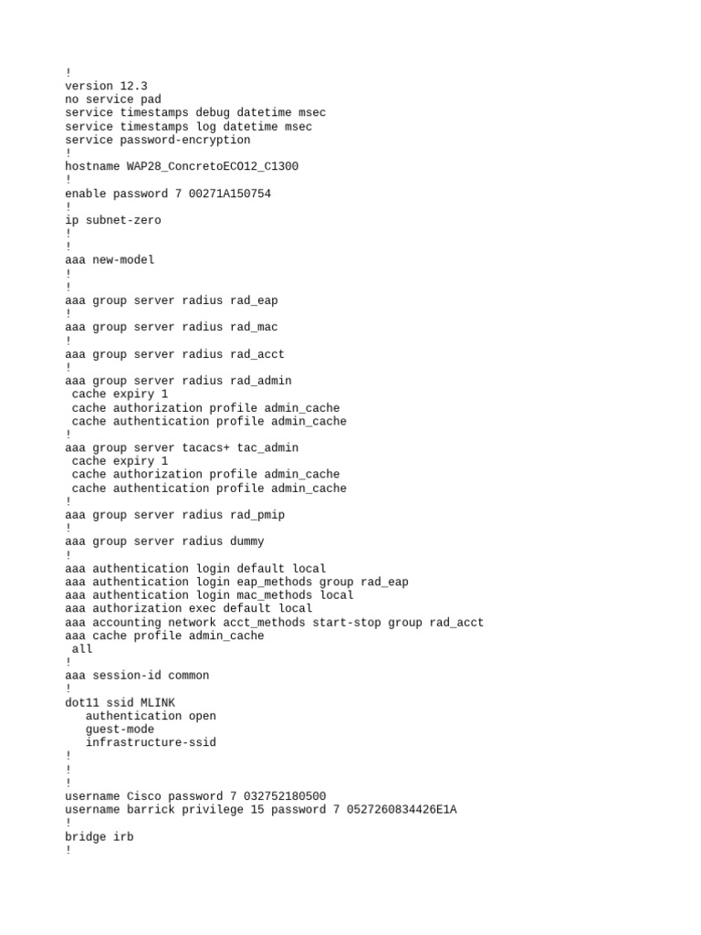 Configuracion Wap 28 | PDF | Radius | Computing