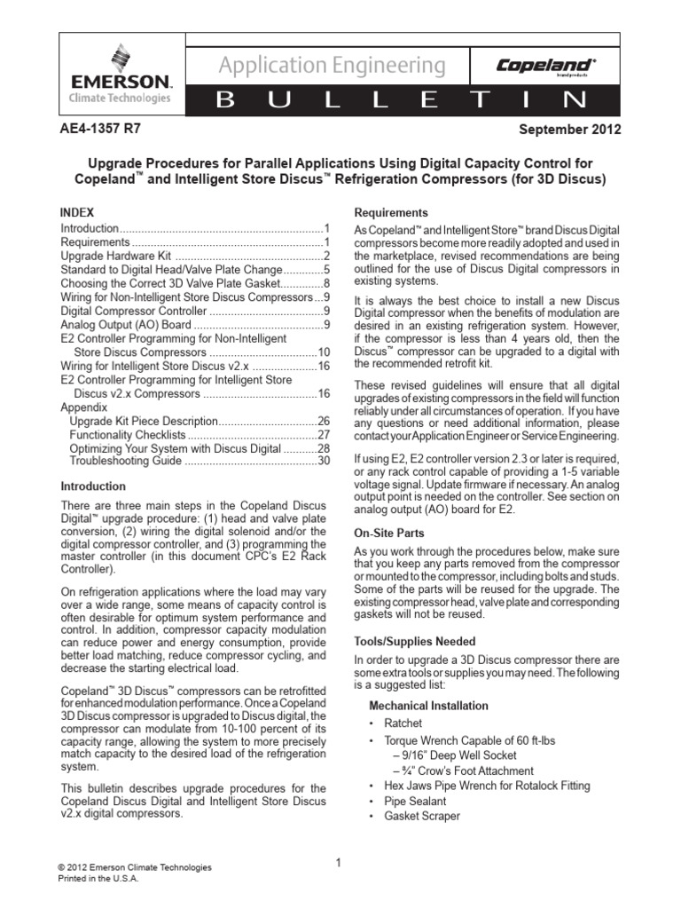 AE Bulletin For 3D Discus | PDF | Valve | Piston