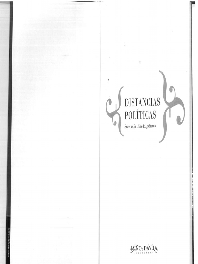 Distancias Poli Ticas E TAUB | PDF