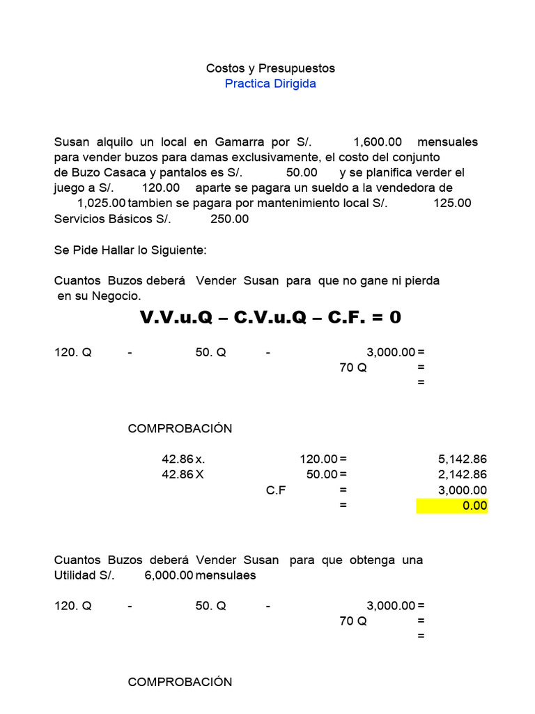 Caso Buzos Punto Equilibrio Linial | PDF
