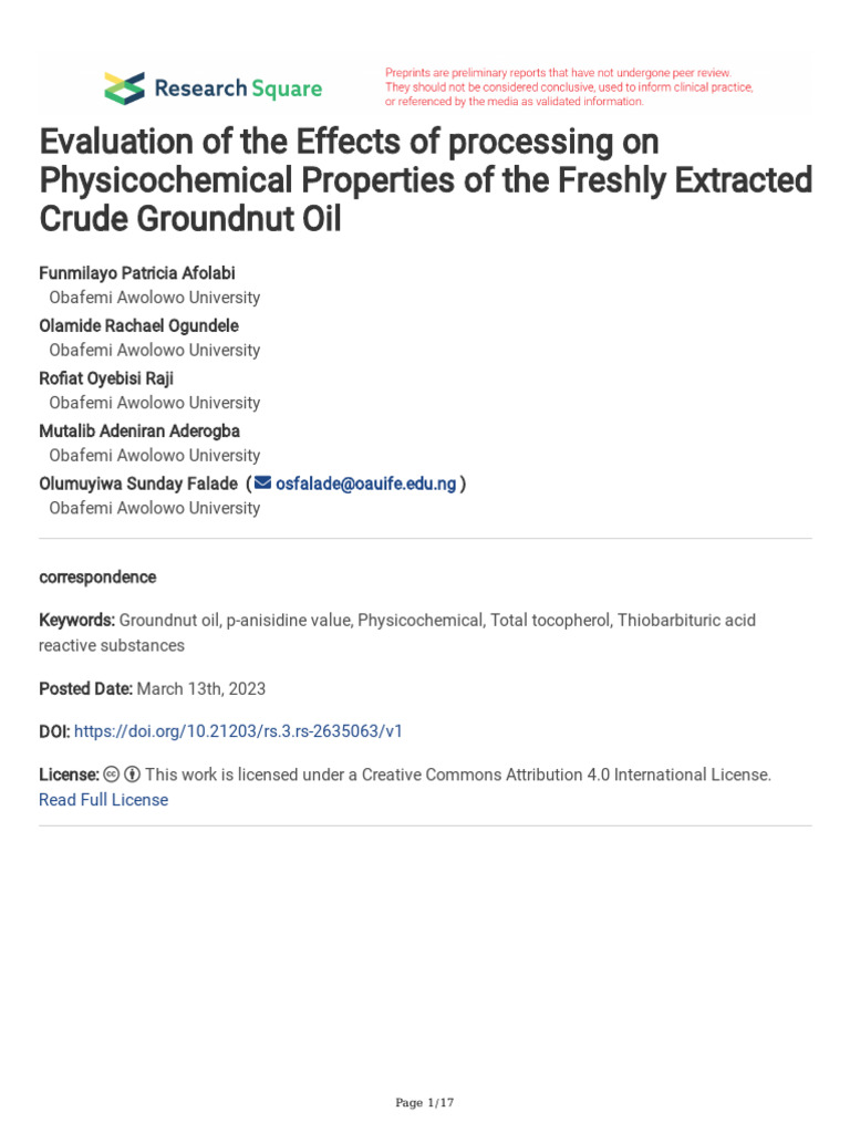 Proximate And Mineral 22 Pdf Polyunsaturated Fat Antioxidant