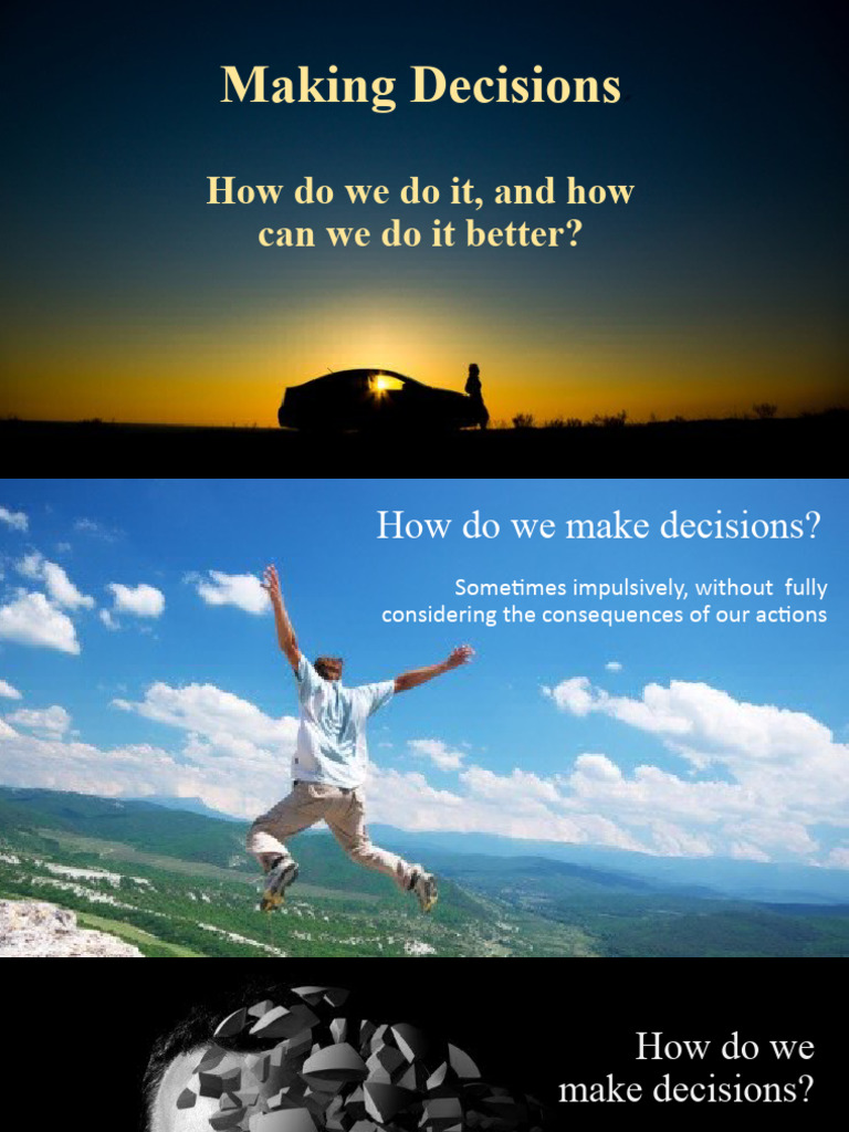 Effective Decision-Making Strategies | PDF