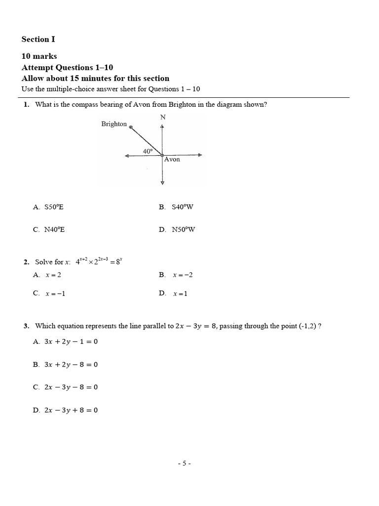 Fort ST 2023 2U Trials & Solutions | Download Free PDF | Triangle | Function (Mathematics)