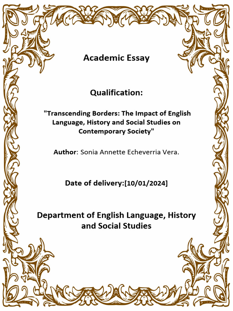 Graded Written Paper | PDF | Essays | Identity (Social Science)