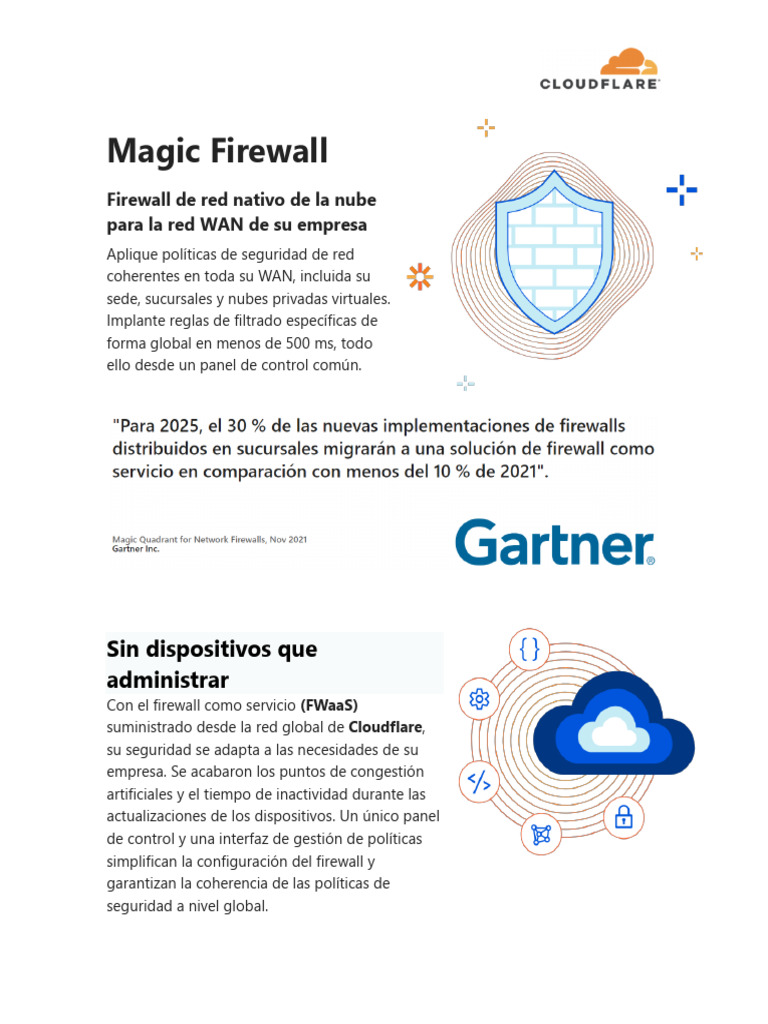 Magic Firewall - Brochure 2023 | PDF | Cortafuegos (informática ...