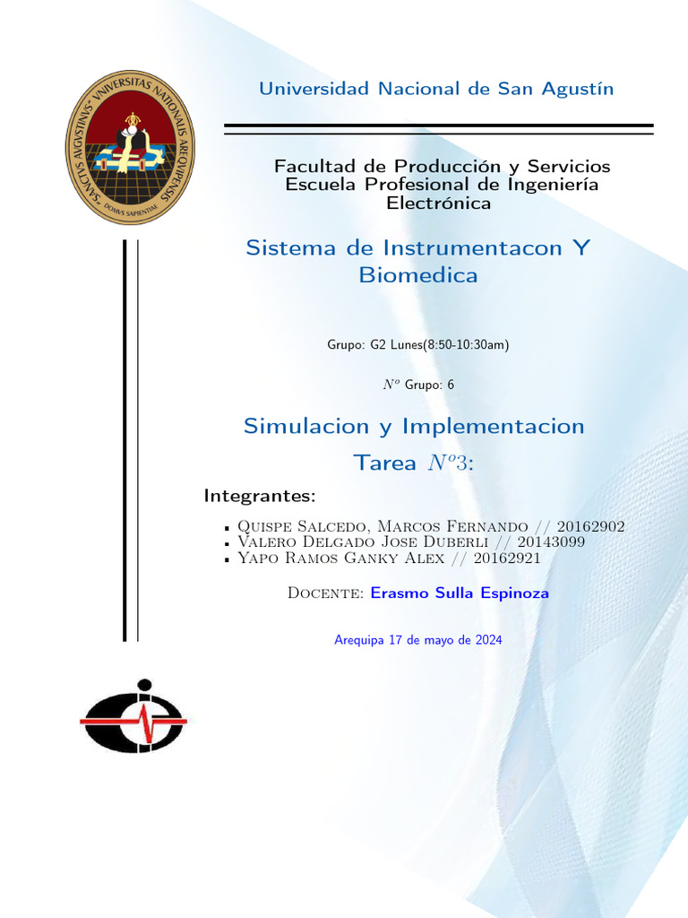 Implementación y Simulación G2 | PDF | Electrónica | Simulación por ordenador
