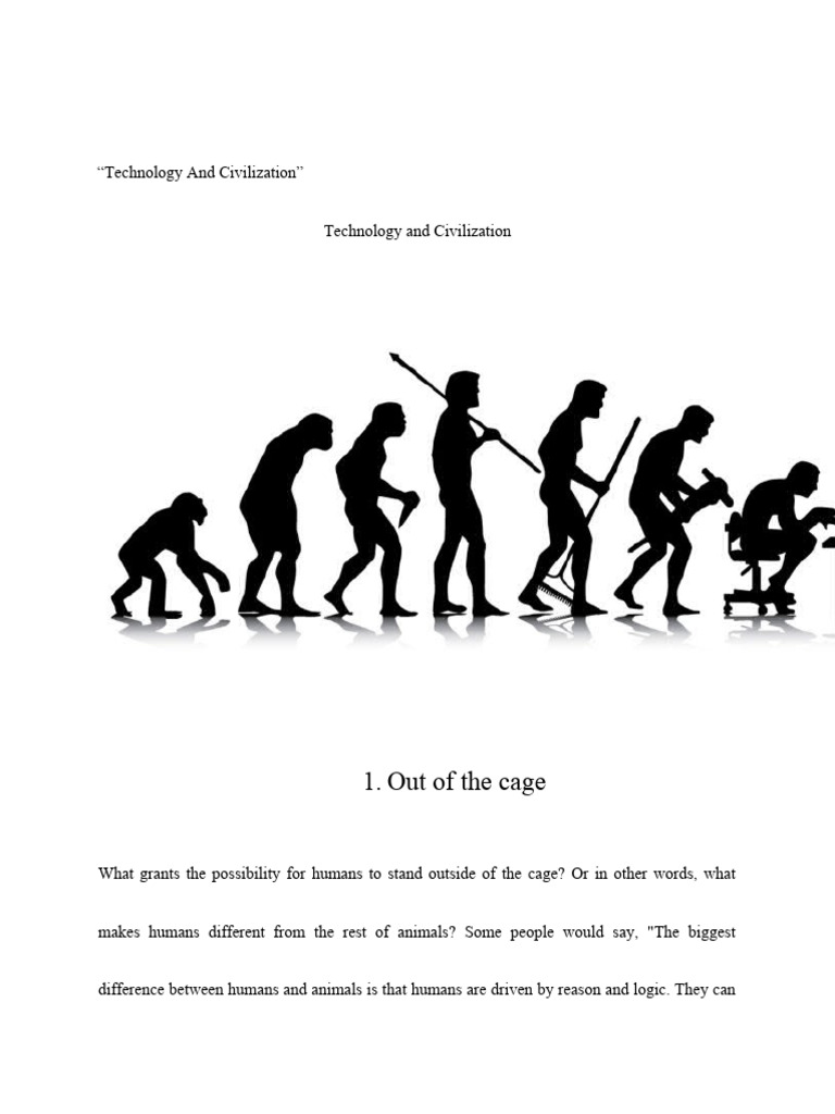 Technology and Civilization | PDF | Industrial Revolution | Social Equality