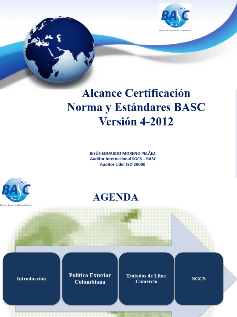 BASC Completo | Descargar gratis PDF | Colombia | Comercio ilegal de drogas