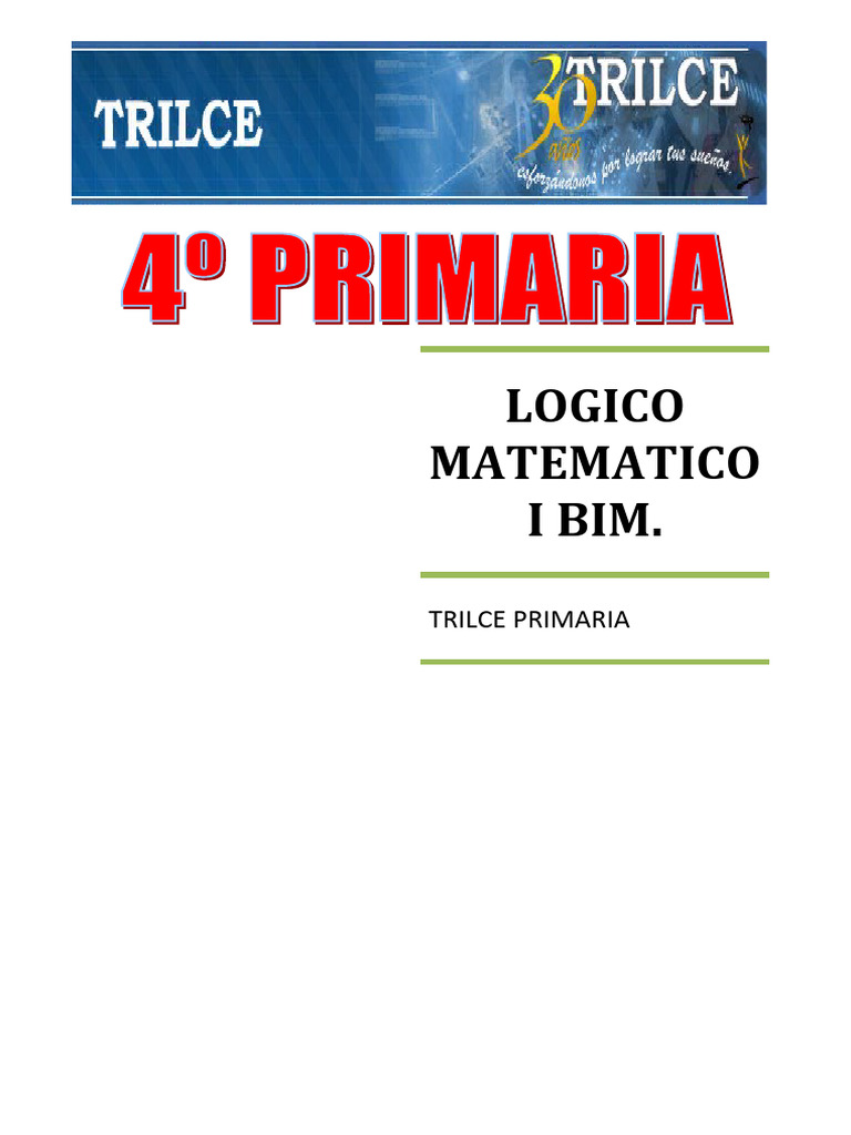 Log - Mate. I Bim | PDF | Notación Matemática | Matemáticas