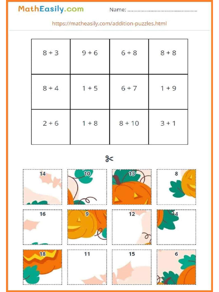 Puzzle Matematika | PDF