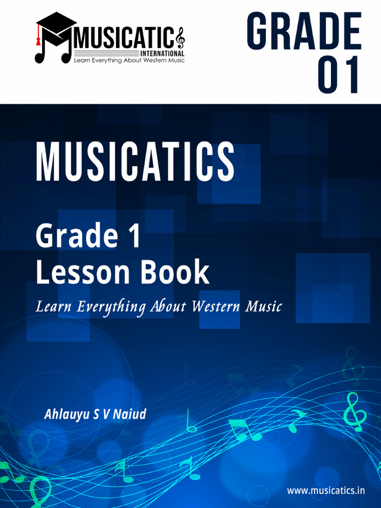 Grade - 1 Lessons Musicatics International | PDF | Mode (Music) | Chord ...