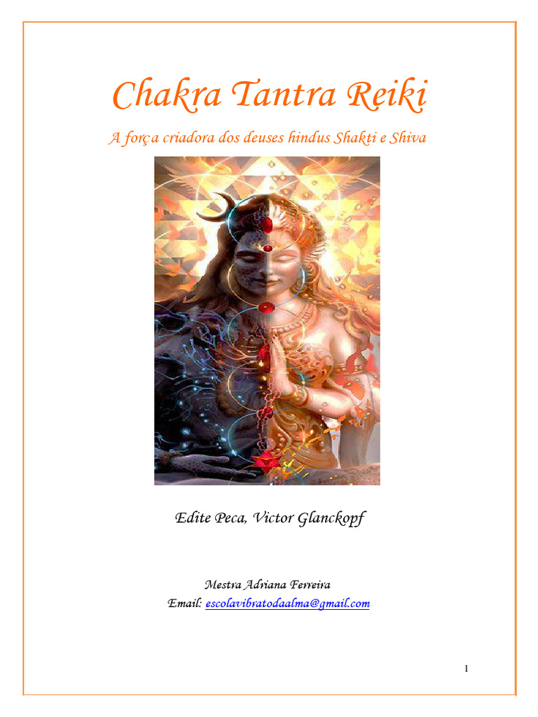 Chakra Tantra Reiki - Completo - Mestra Adriana Ferreira | PDF | Chacra ...