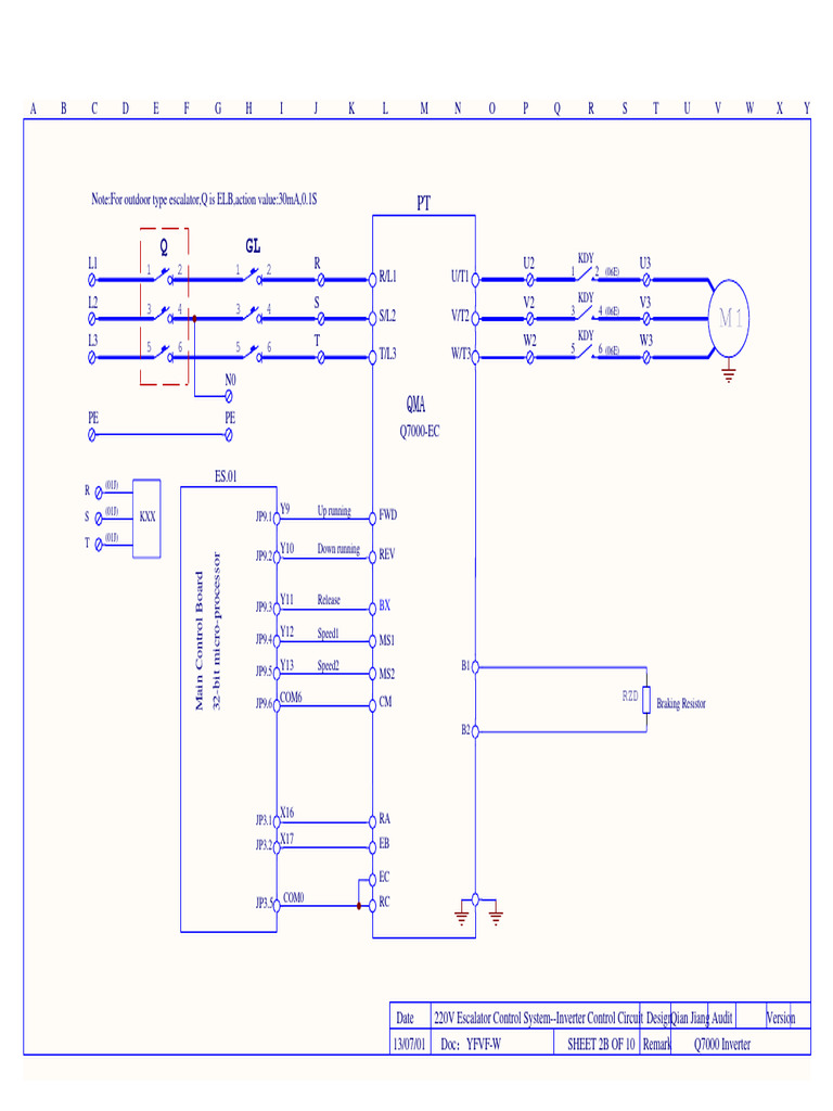 STEP YFVF W9 (VVVF) 220V, 3 Phase Qma Inverter | PDF | Manufactured Goods