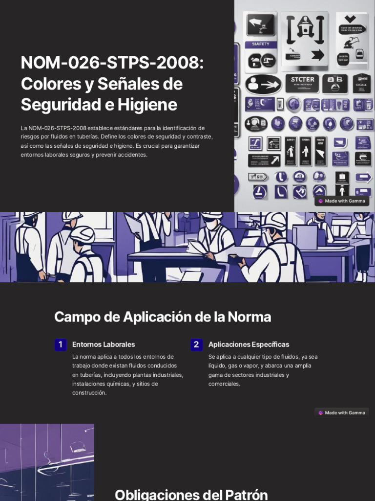 NOM-026-STPS-2008-Colores-y-Senales-de-Seguridad-e-Higiene | PDF