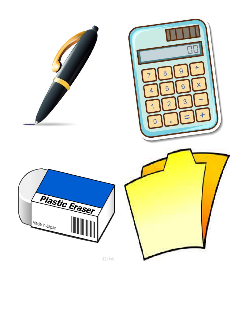 Utiles Escolares Imagenes | PDF