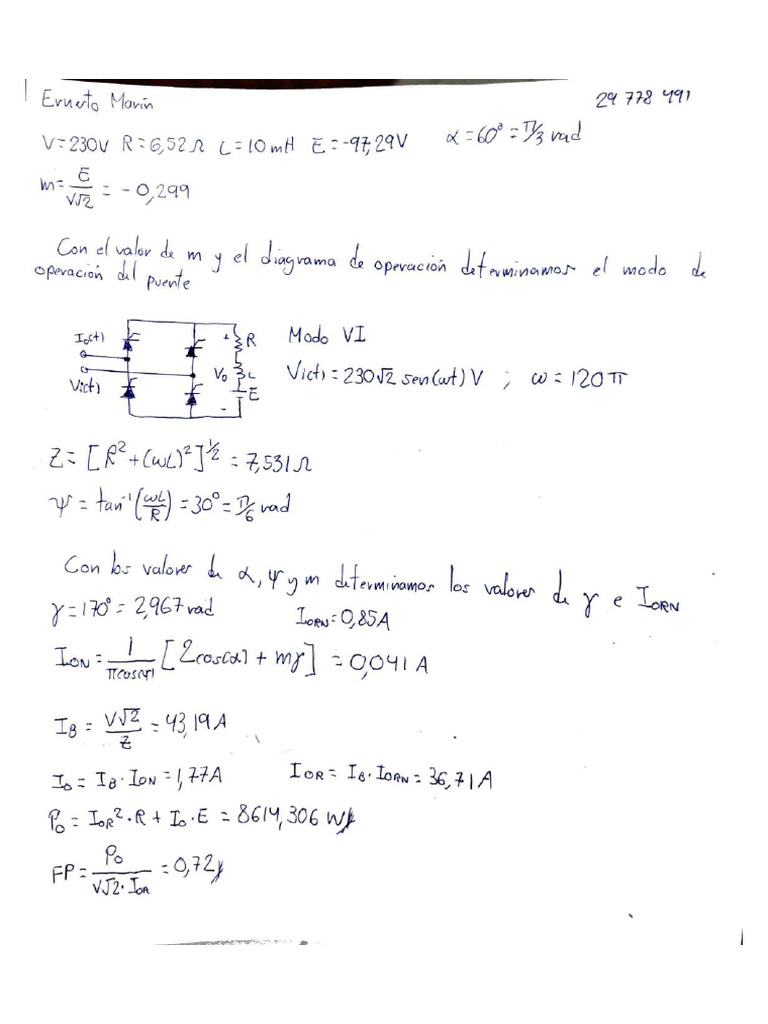 Ejercicios II - Ernesto Marin | PDF