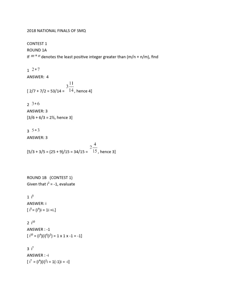 2018 NSMQ Maths Questions | PDF | Elementary Geometry | Euclidean Geometry