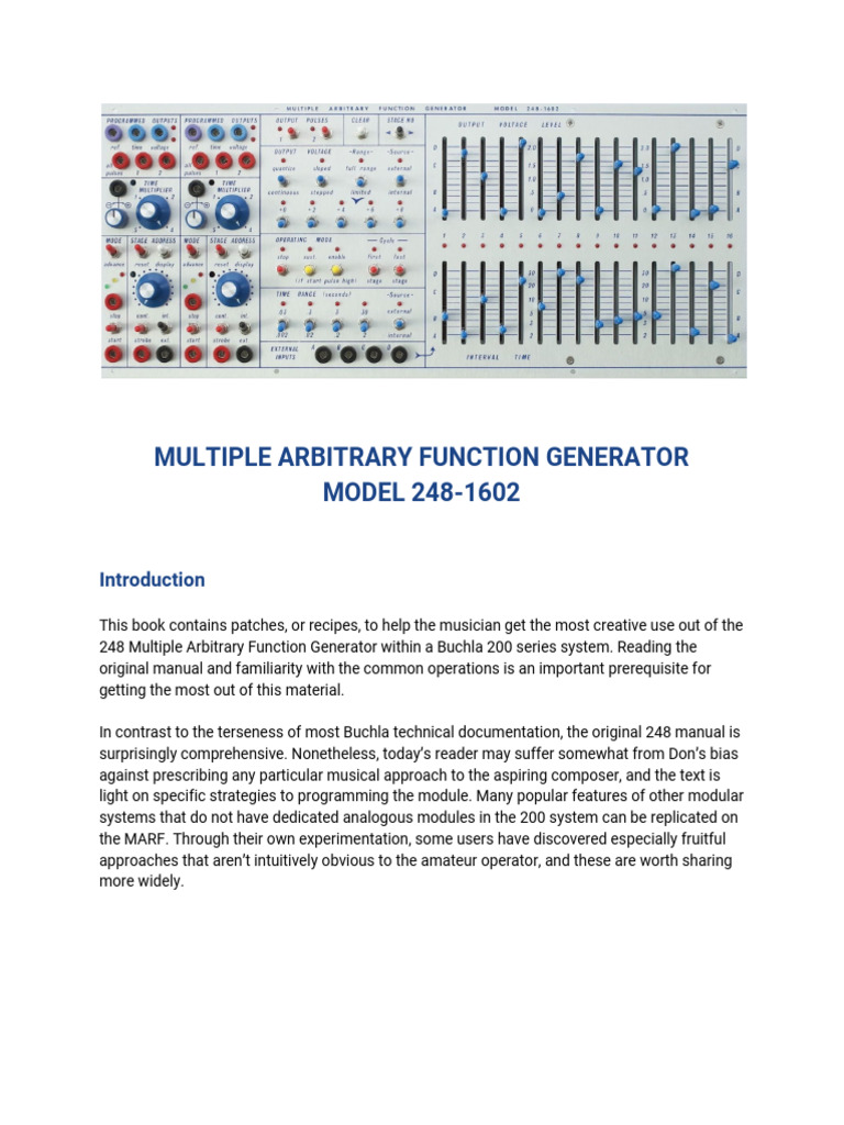 The-Marf-Book 3 | PDF | Synthesizer