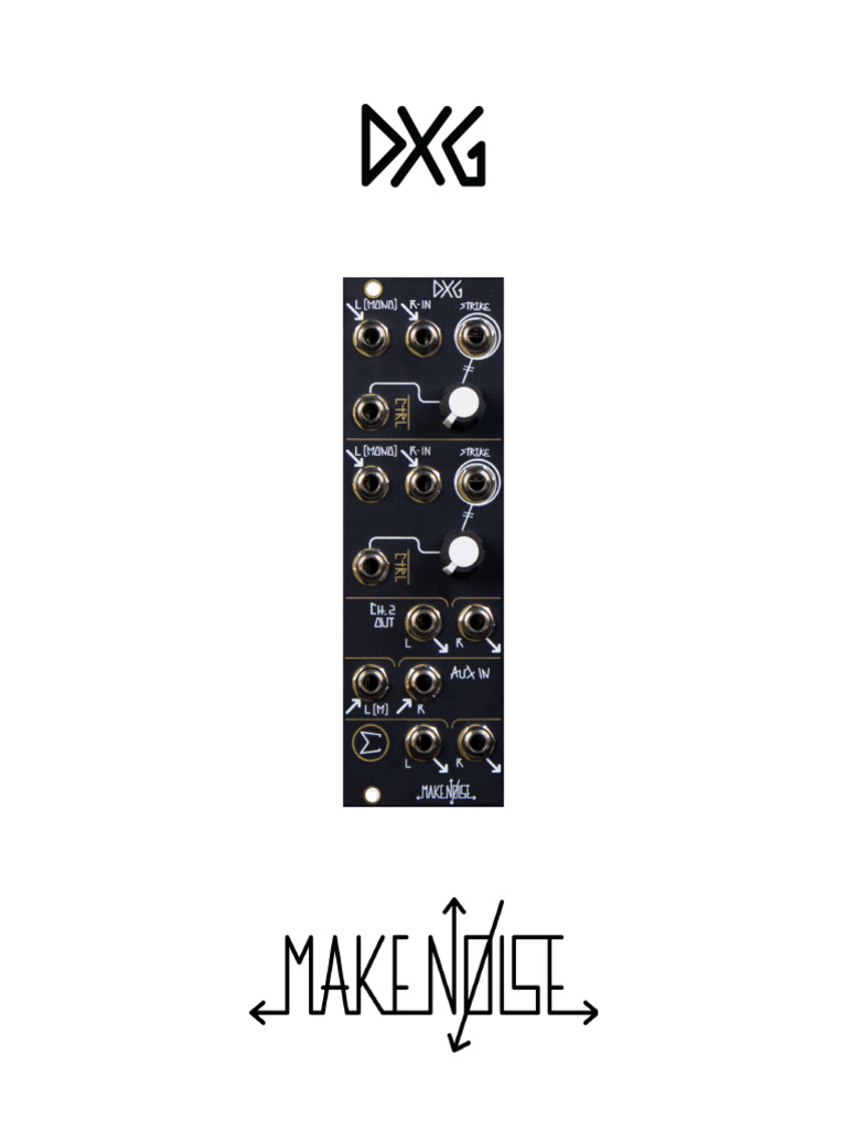 DXG Manual | Download Free PDF | Low Pass Filter | Amplitude