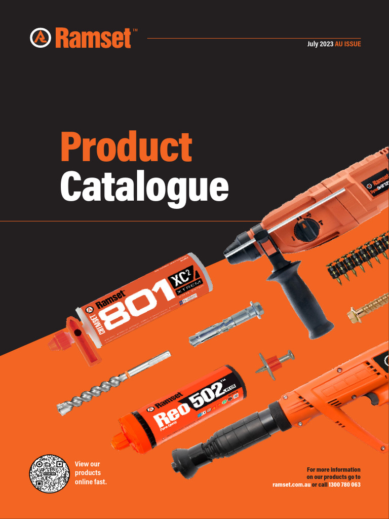 Ramset Product Catalogue Australia July-2023 | PDF | Concrete | Corrosion