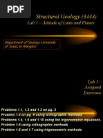 Apparent Dip | PDF | Microsoft Excel | United States Geological Survey