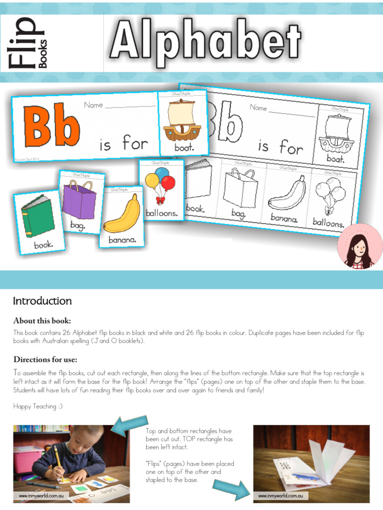 Alphabet Flip Books | PDF